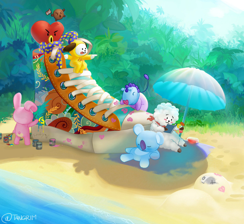 ArtStation - BT21- Summer