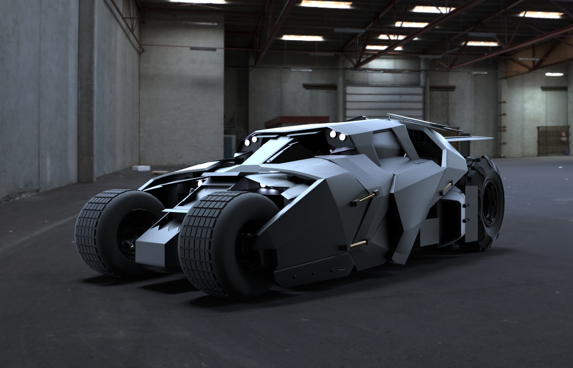 ArtStation - bat car