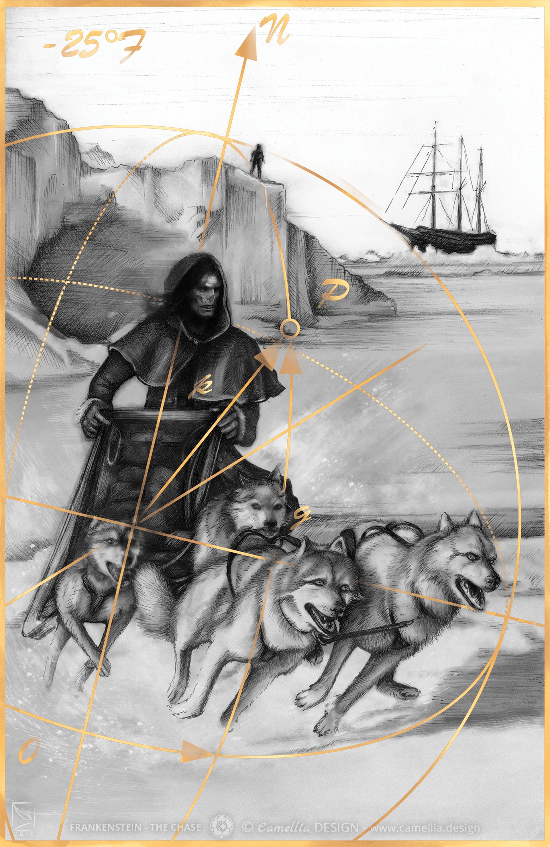 ArtStation - FRANKENSTEIN - THE CHASE