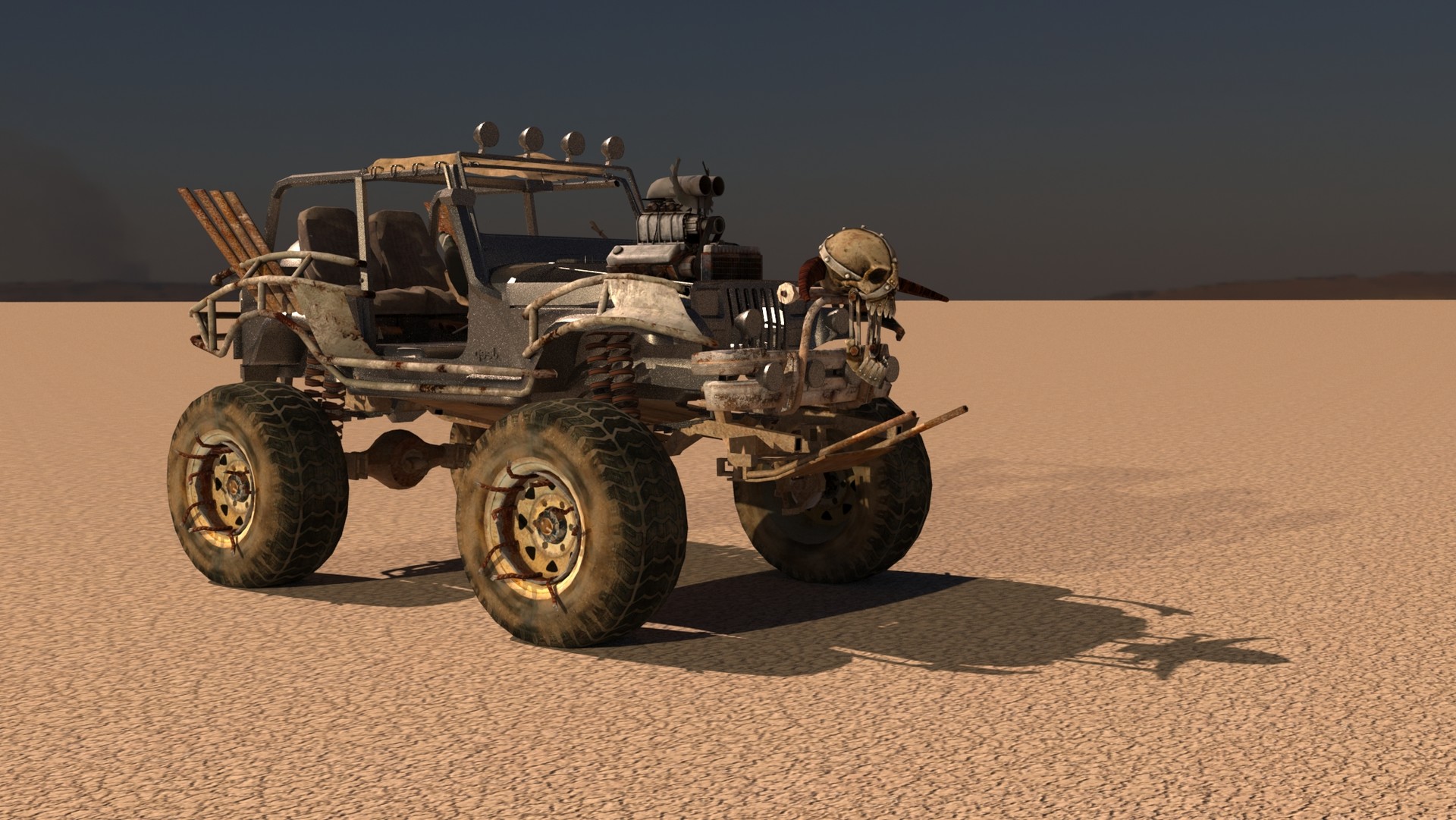 ArtStation - MAD MAX 3DS MAX