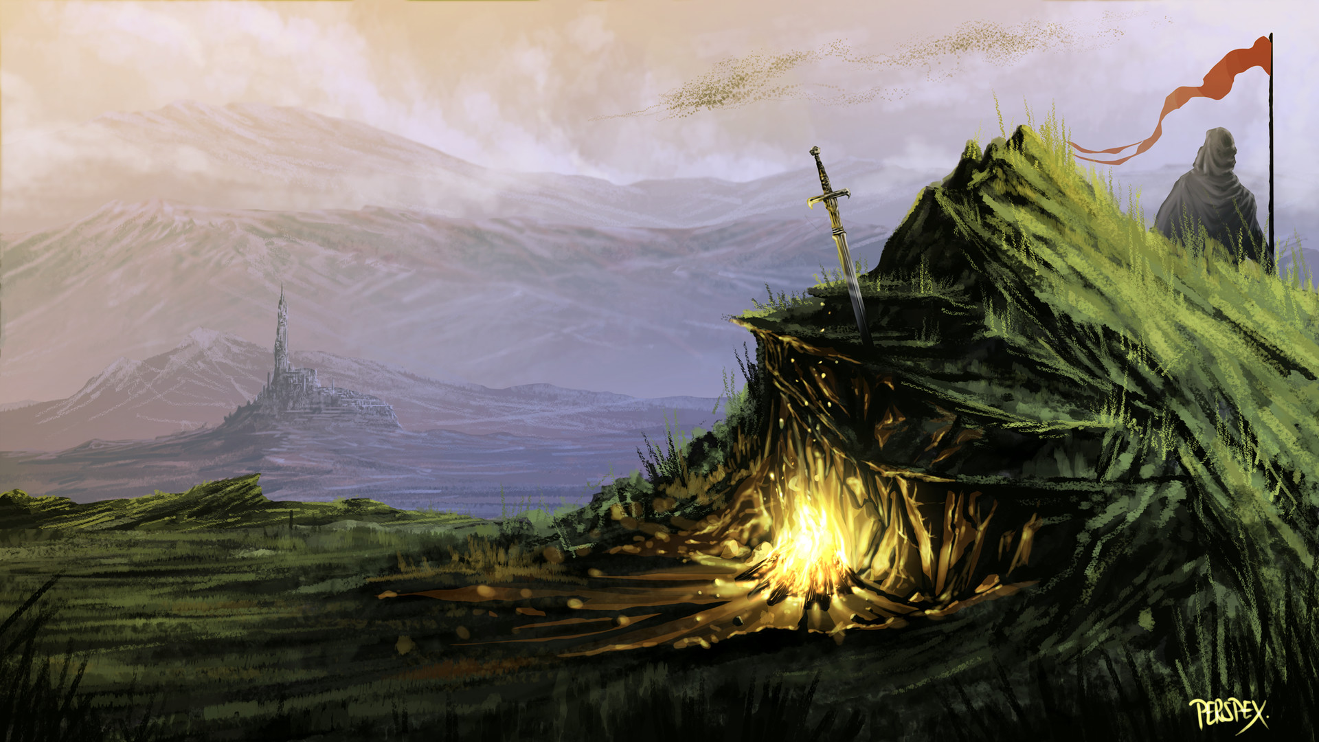 ArtStation - Adventurer's Campfire