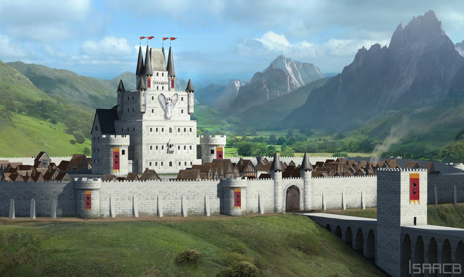 ArtStation - Medieval City