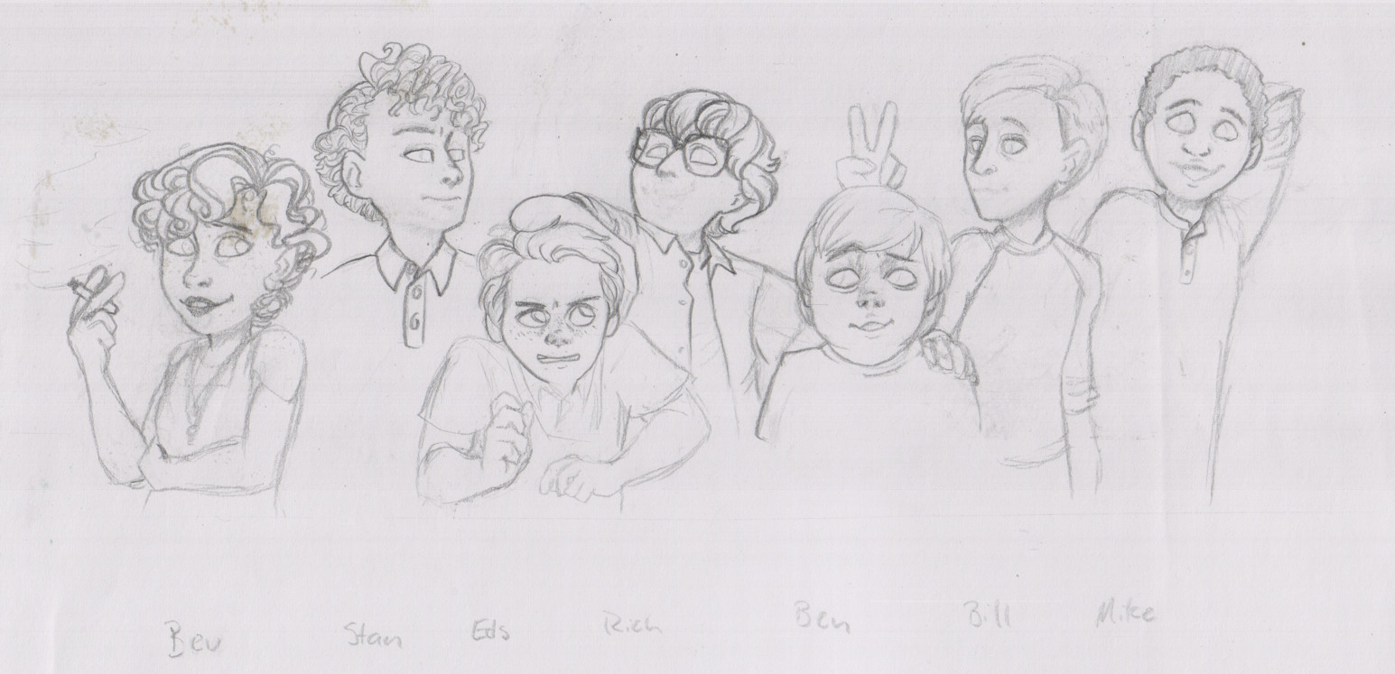 losers club coloring pages