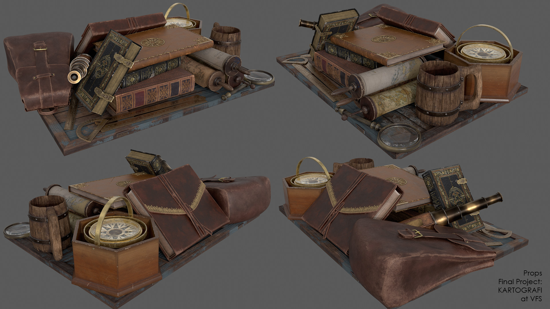 Siri Ekstrand - Kartografi - Props Turnaround