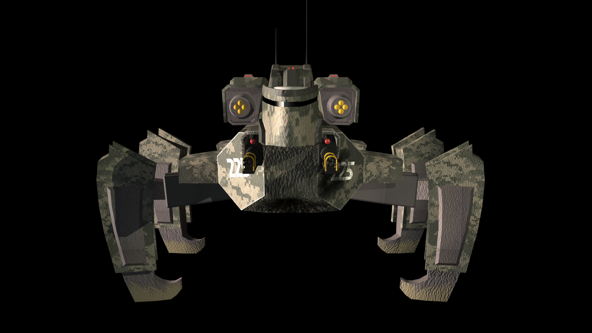 ArtStation - Quad Mech