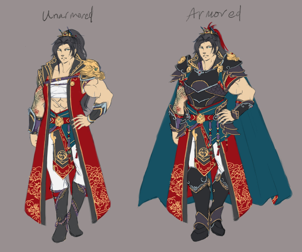 ArtStation - Essa Costume Breakdown