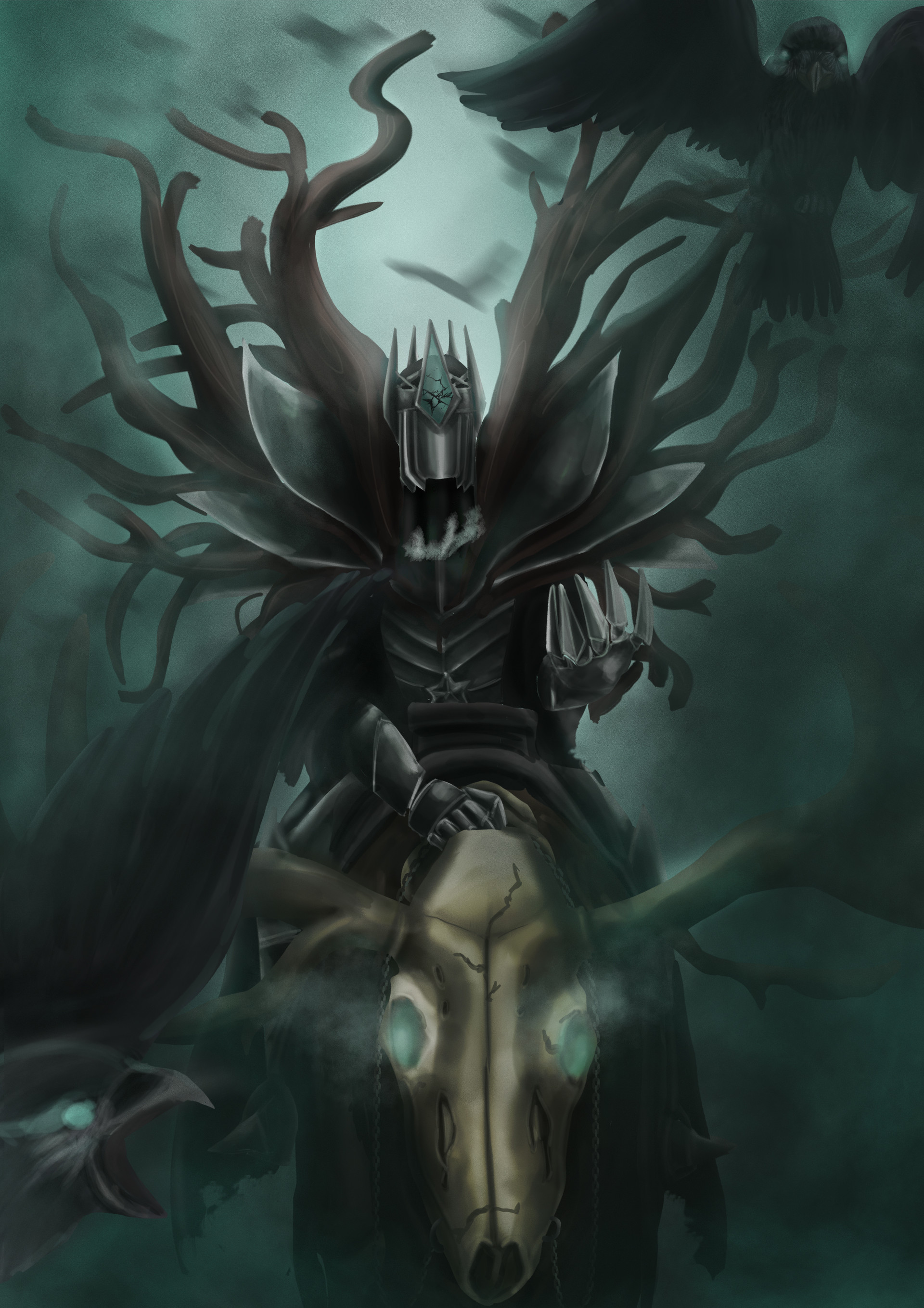 ArtStation - In the eye of death