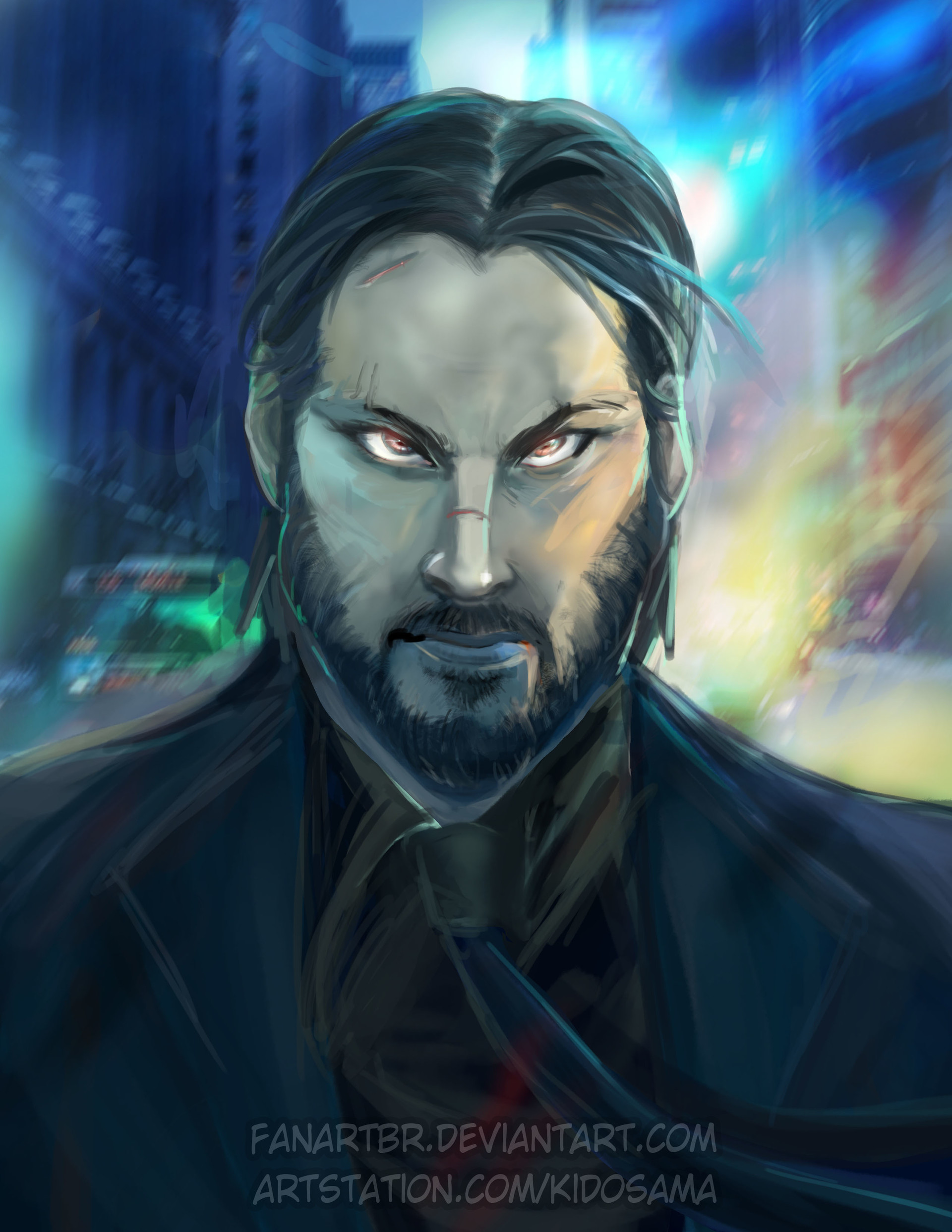 ArtStation - John wick - portrait