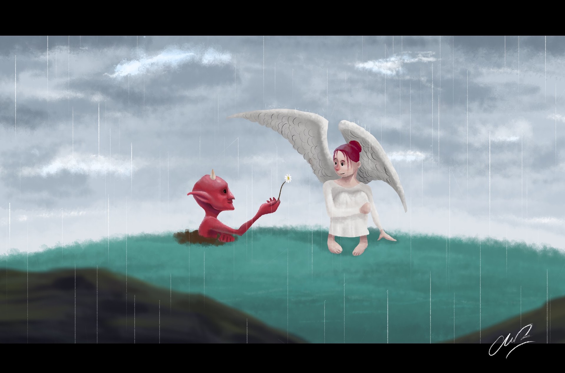 ArtStation - Stay - illustration