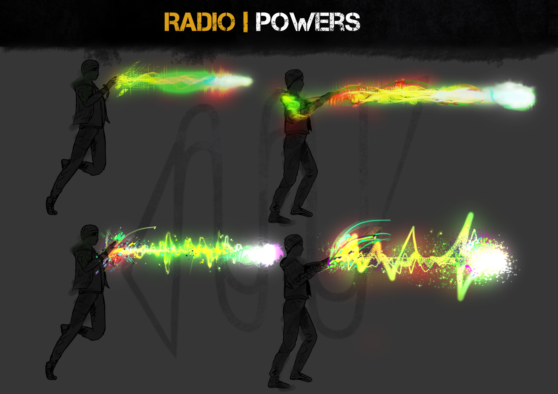 Shoshana Reed - inFAMOUS fan power concept: RADIO