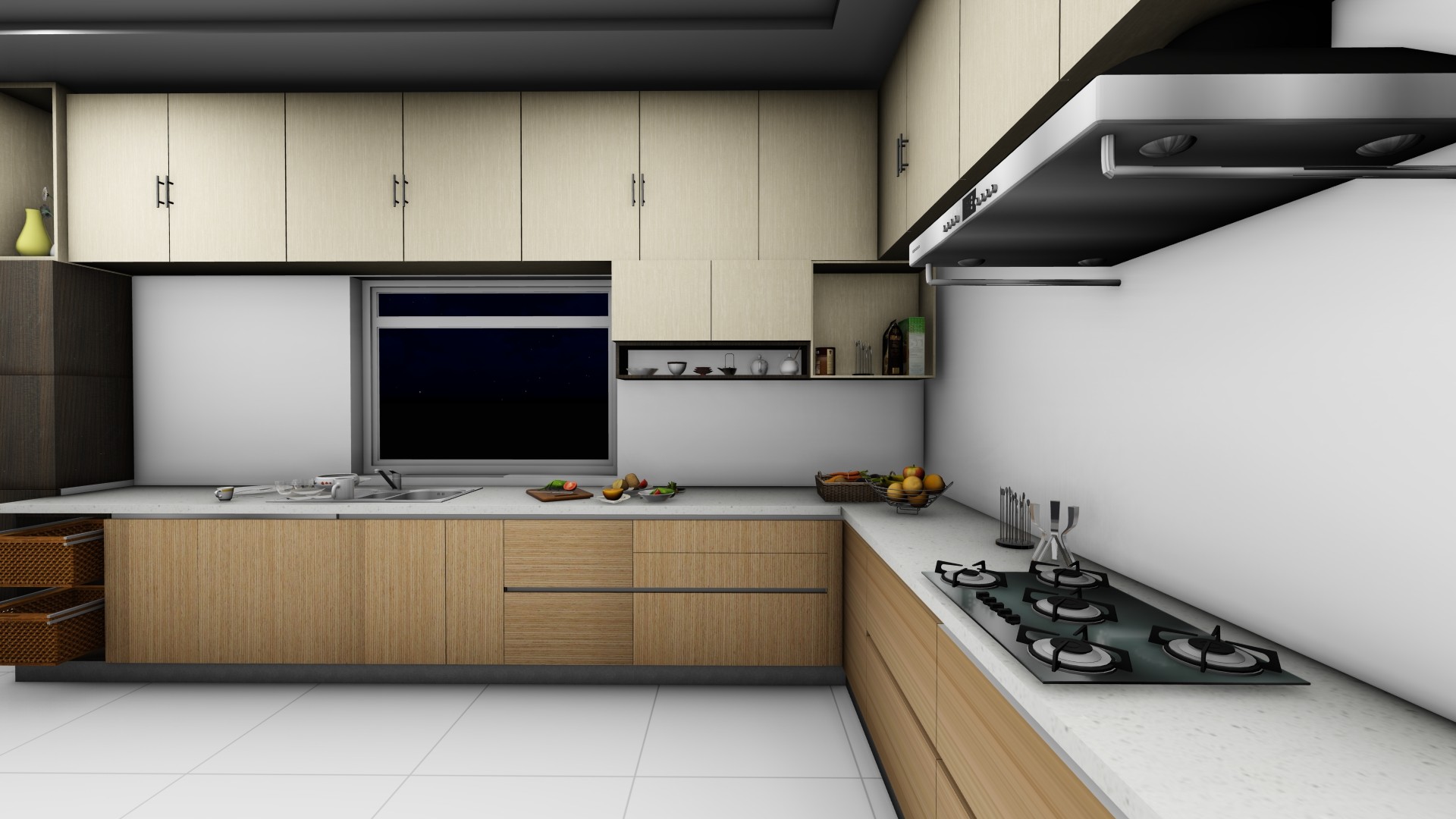 ArtStation - Modular Kitchen Design | Interior