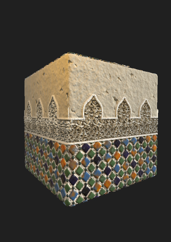 ArtStation - Alhambra Palace Wall