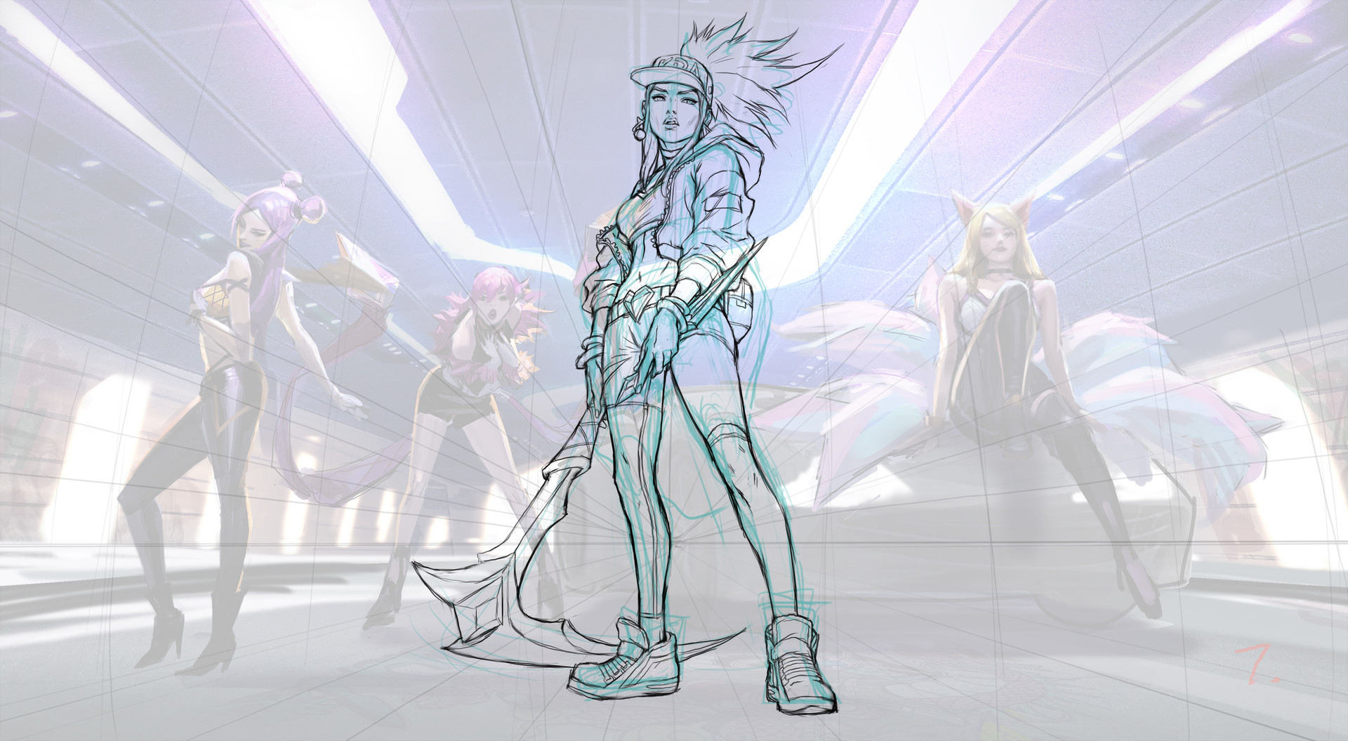 K/DA POP/STARS — SPLASH ART by Alvin Lee — ProUser.Me