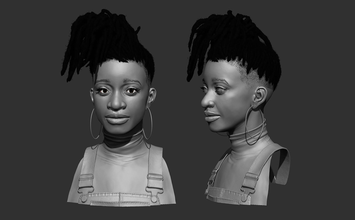 ArtStation - Little Simz sculpt