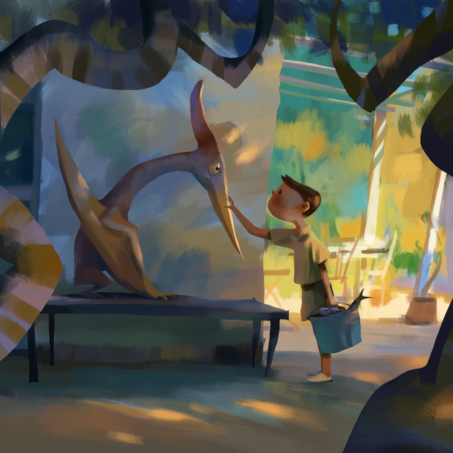 ArtStation - Pterosaur’s story