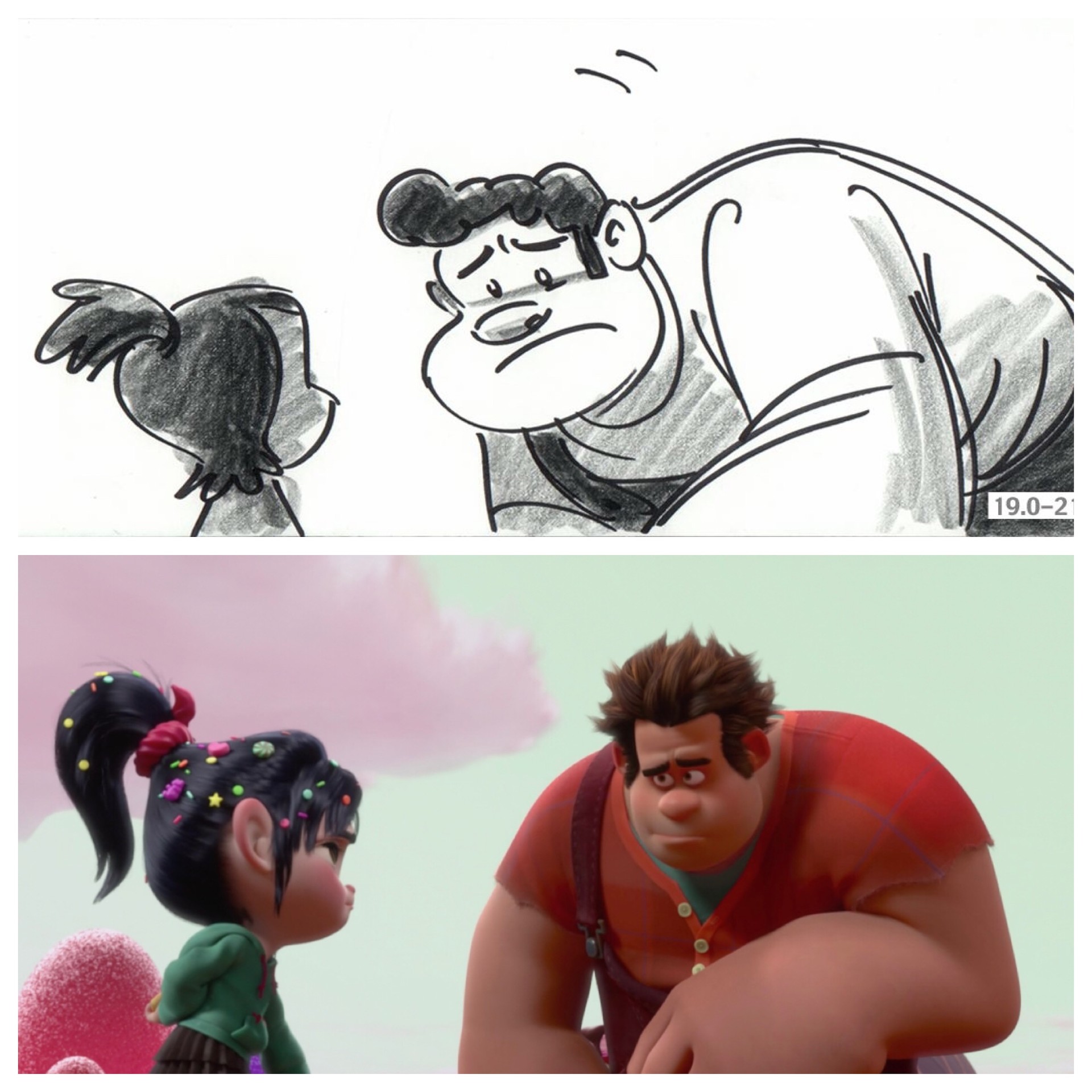 Stephen Anderson - Wreck-It Ralph Storyboards