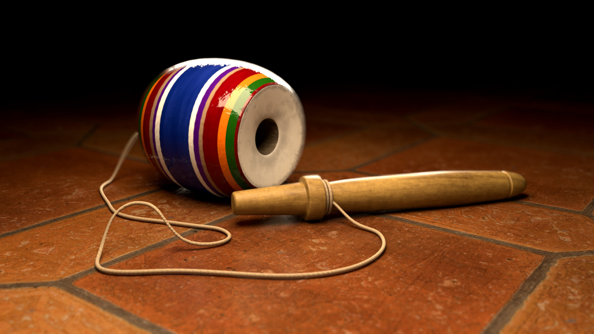 ArtStation - Balero (Mexican Toy)