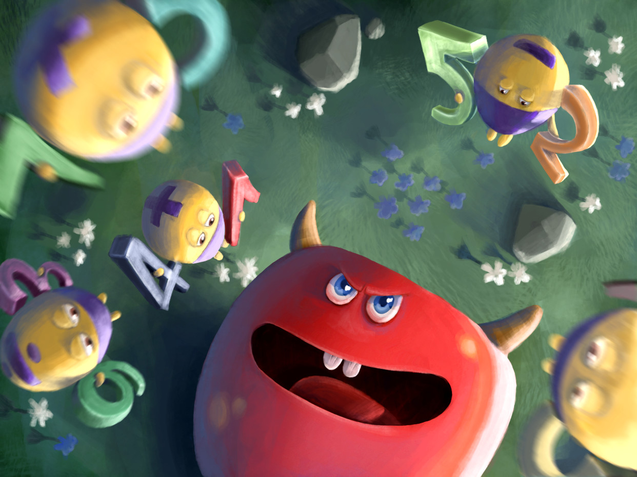 ArtStation - math monster