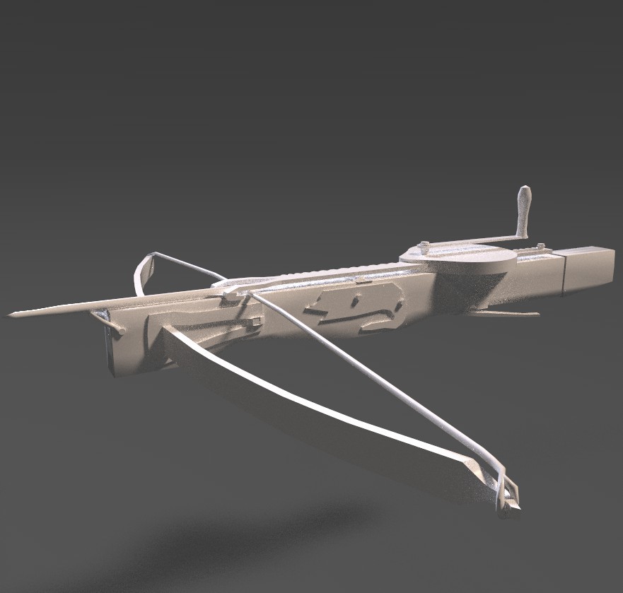 ArtStation - Cranequin Crossbow