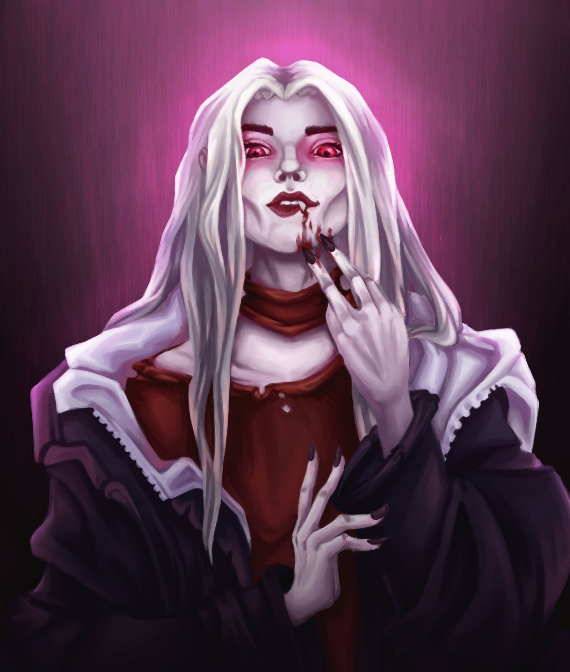 ArtStation - vampire girl