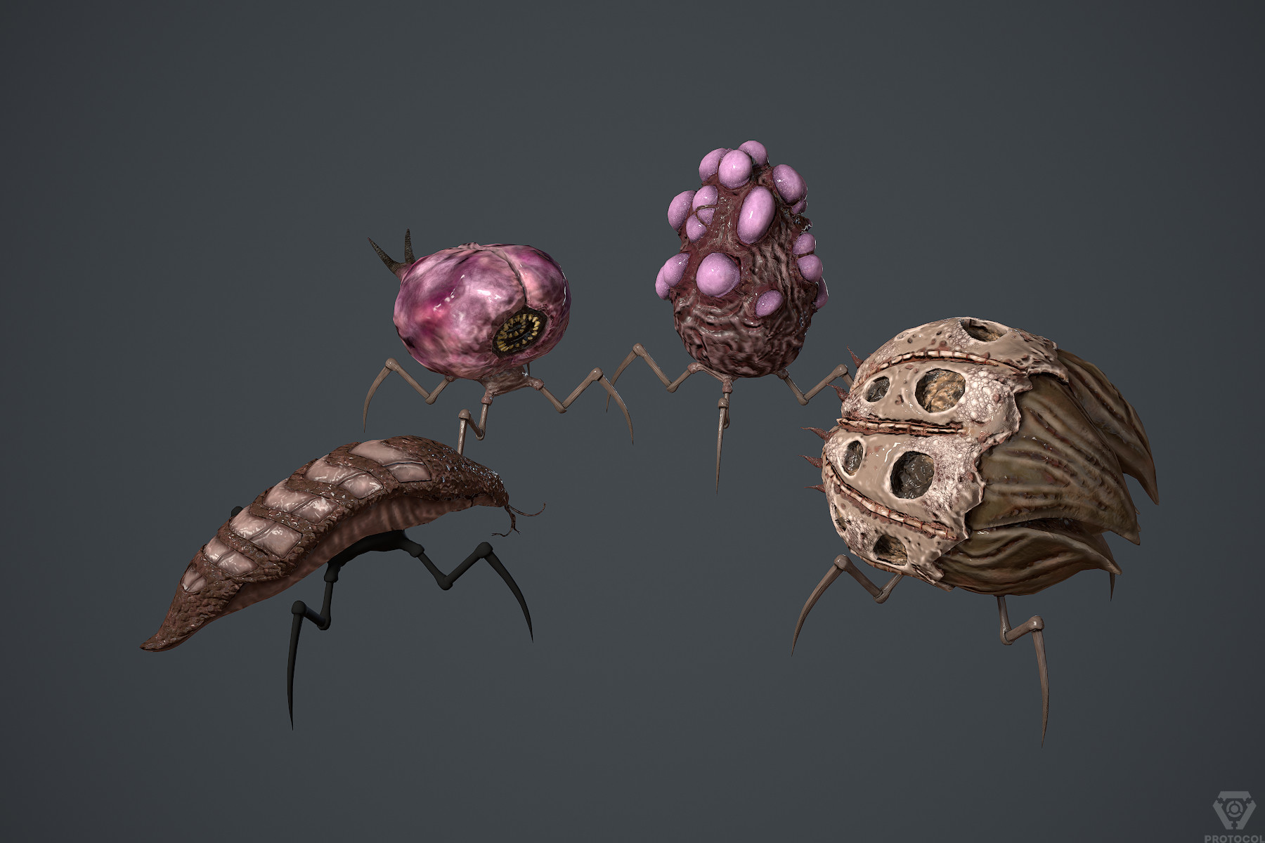 ArtStation - Alien's organs