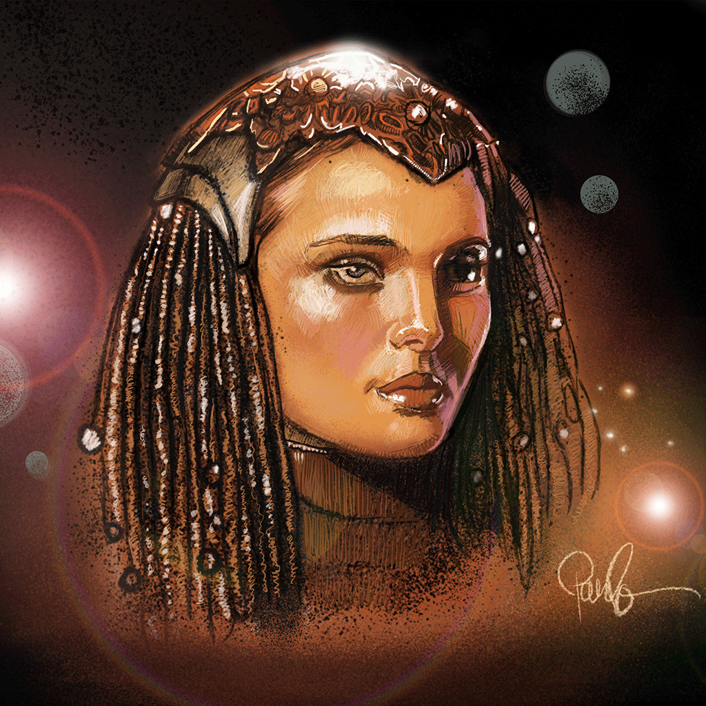 ArtStation - Study of Padmé Amidala from Star Wars