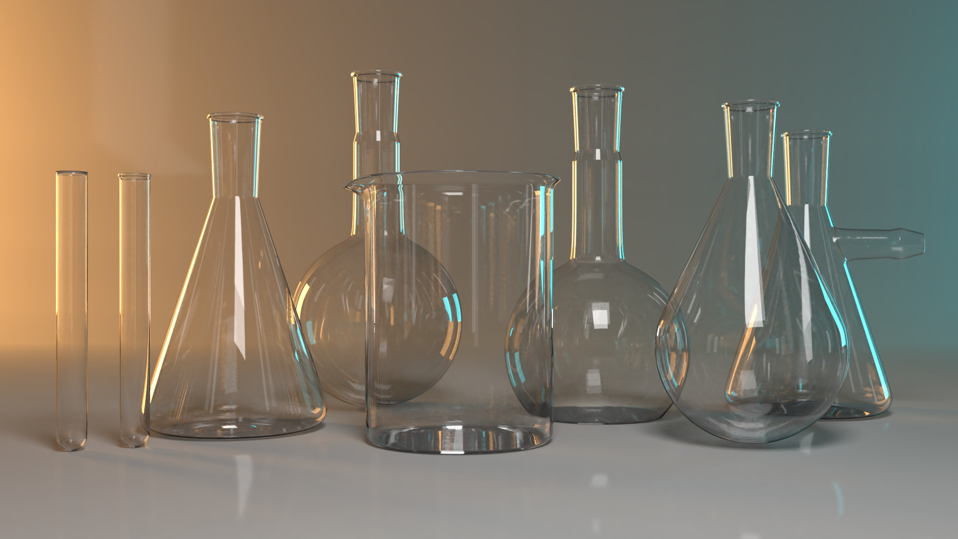 ArtStation - Chemical flasks