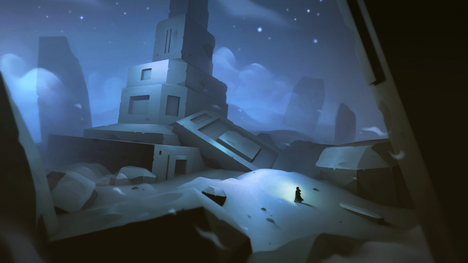 ArtStation - Desert Ruins