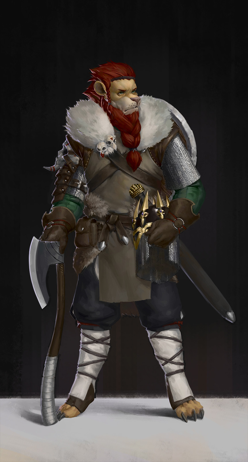 ArtStation - Maple the Warrior