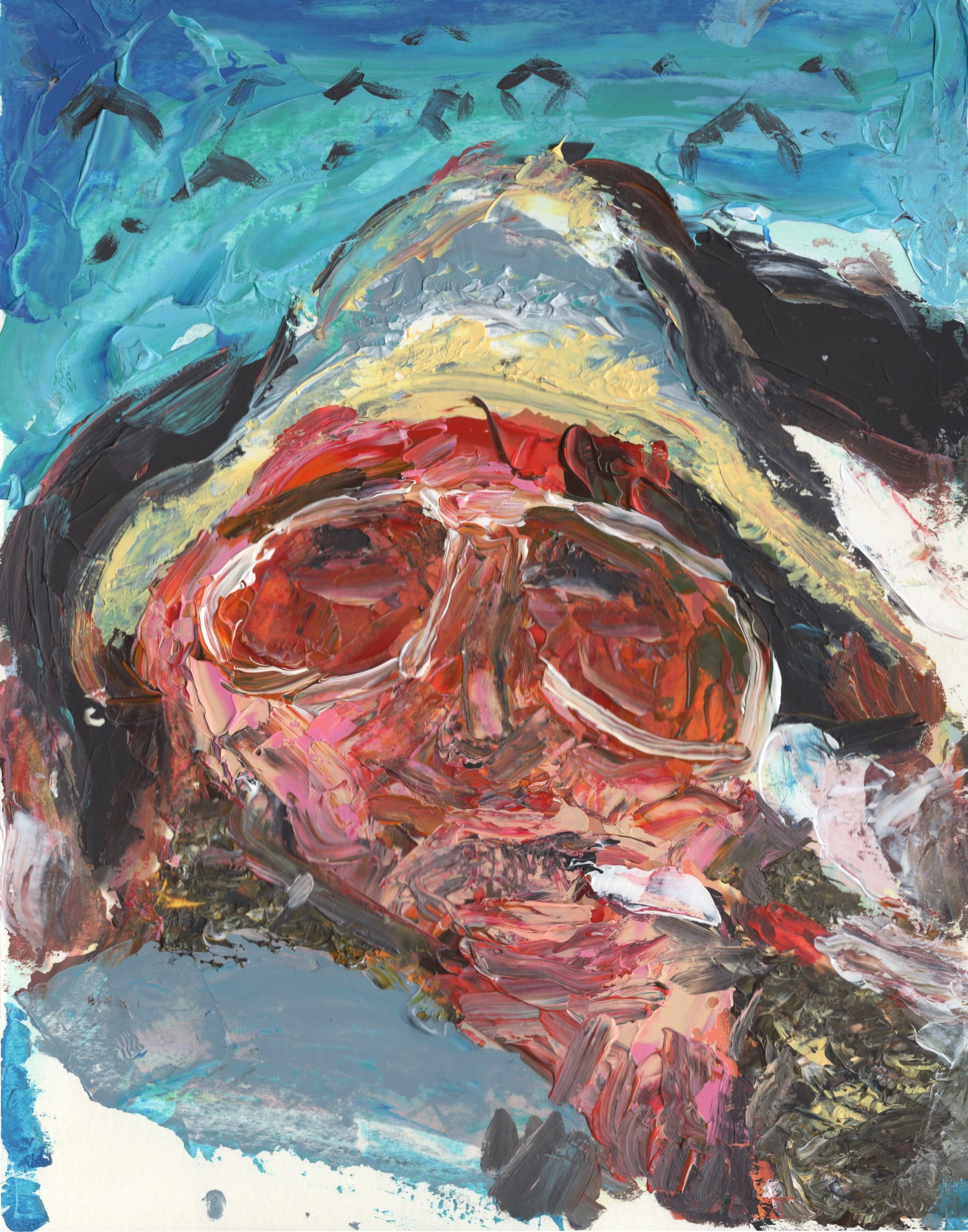 Mike Wehner - Abstract Pallet Knife Superhero Traditional Art Collection