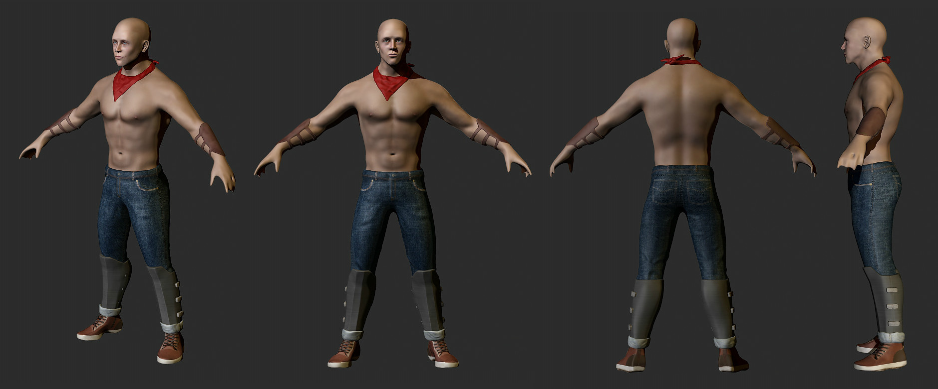 ArtStation - Character Sheet - Villain