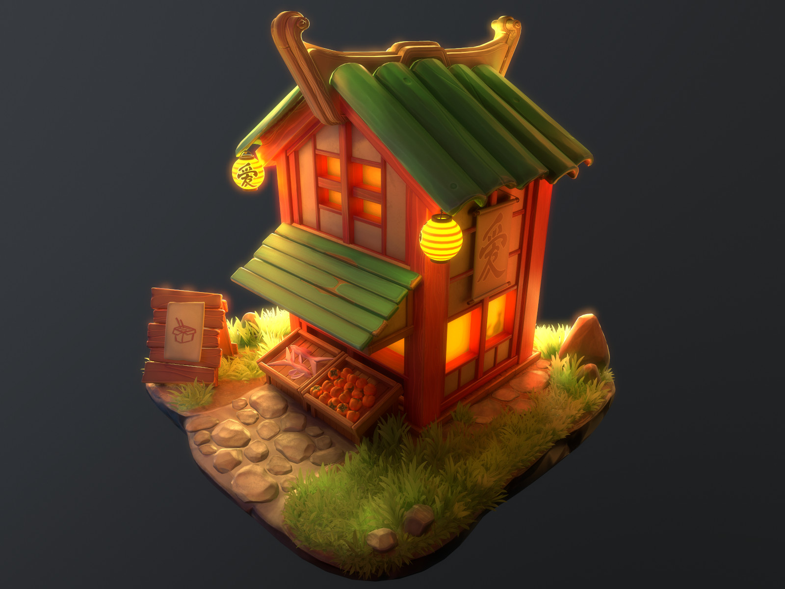 🔸Warwick . - Feudal Japan: The Shogunate - Prop Art (rendered) Shop