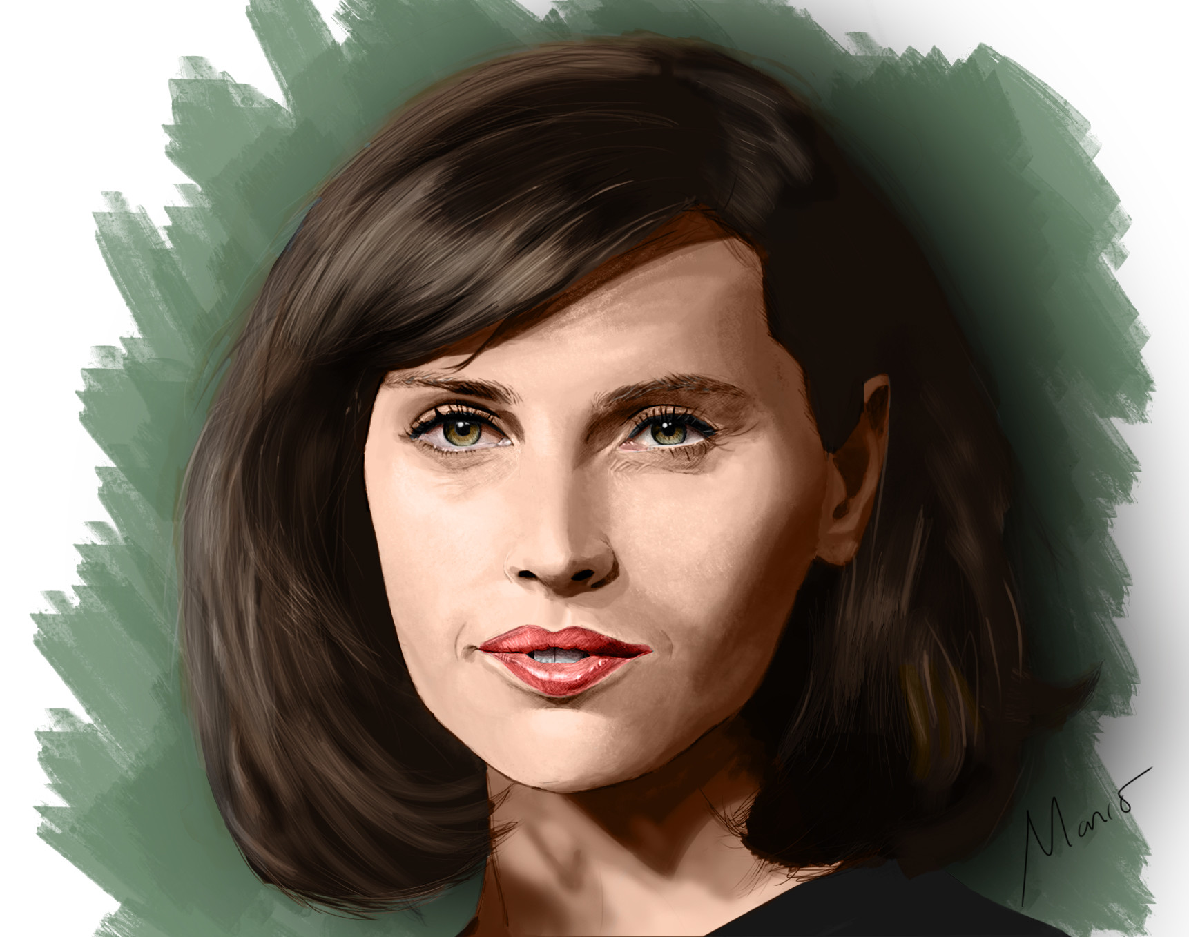 ArtStation - Felicity Jones Portrait