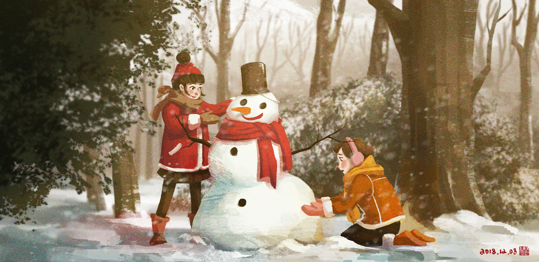 ArtStation - Do You Wanna Build a Snowman?