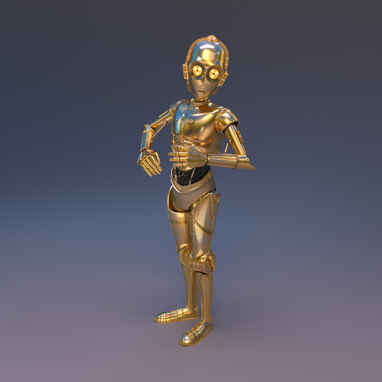 jay jackson - C3PO for Ralph Breaks the Internet