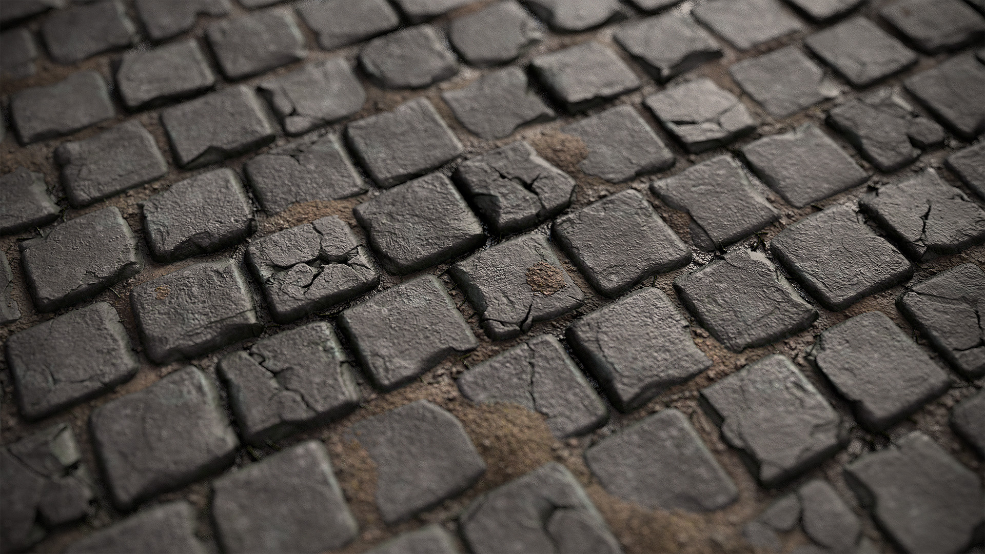 John Tranter - Cobblestone Floor (Dry, Snowy and Wet)