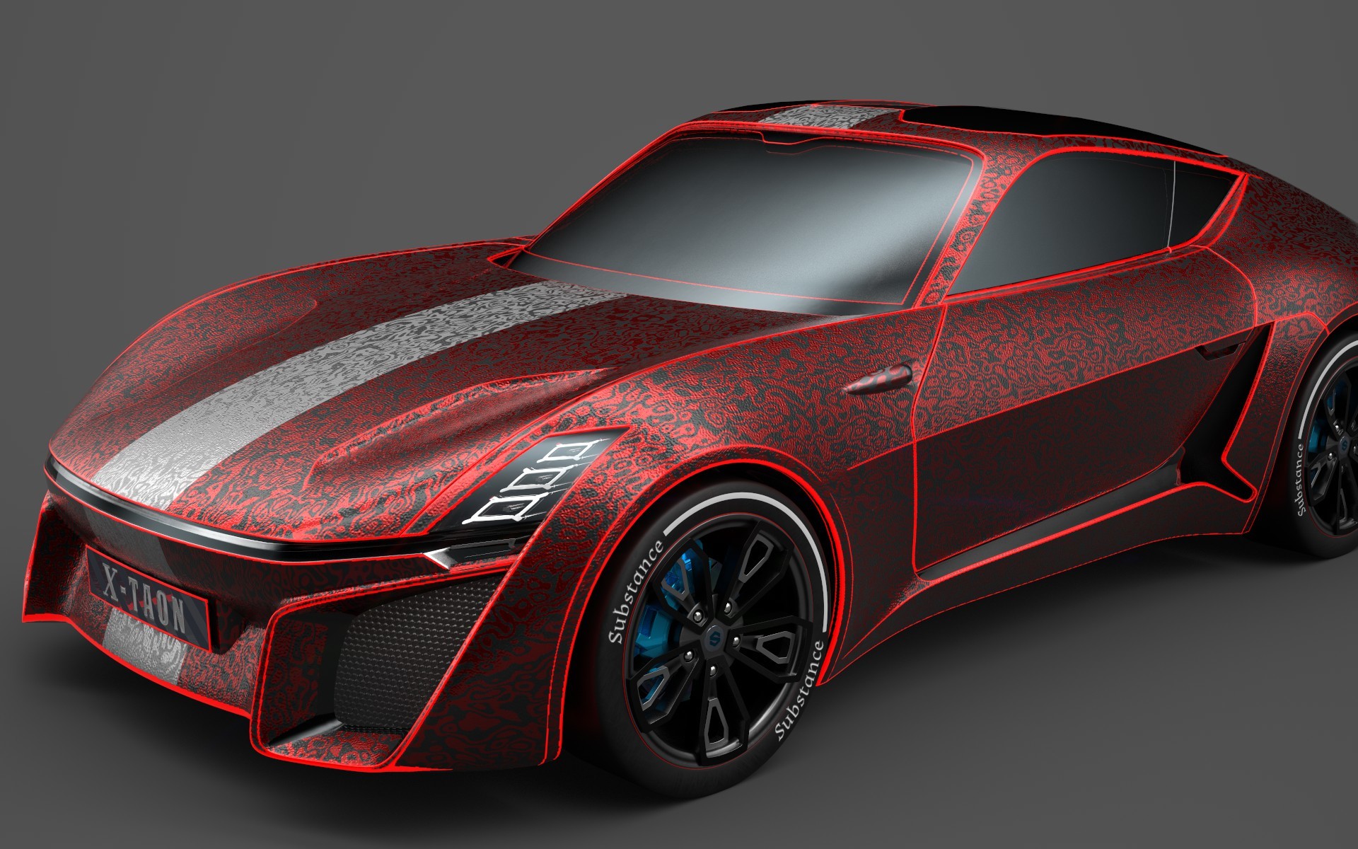 ArtStation - X-TAON Algorithmic Submission.