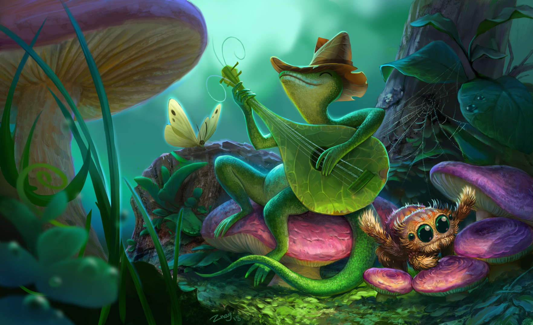 ArtStation - Forest Music