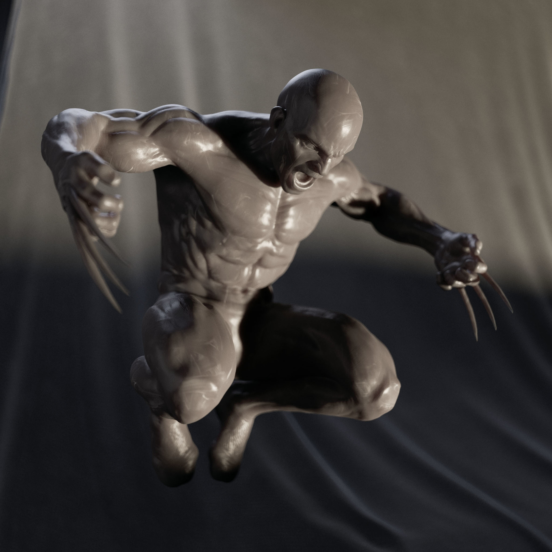 ArtStation - Wolverine WIP01