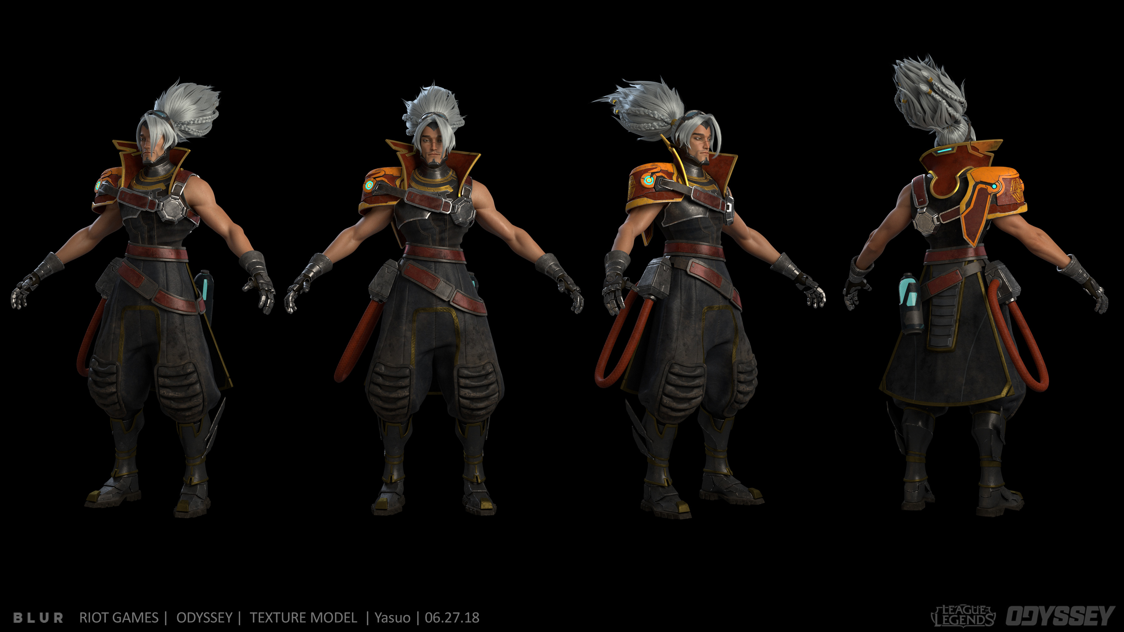 Daniel Kho - League of Legends Odyssey: Welcome Aboard! - Yasuo Hair Groom