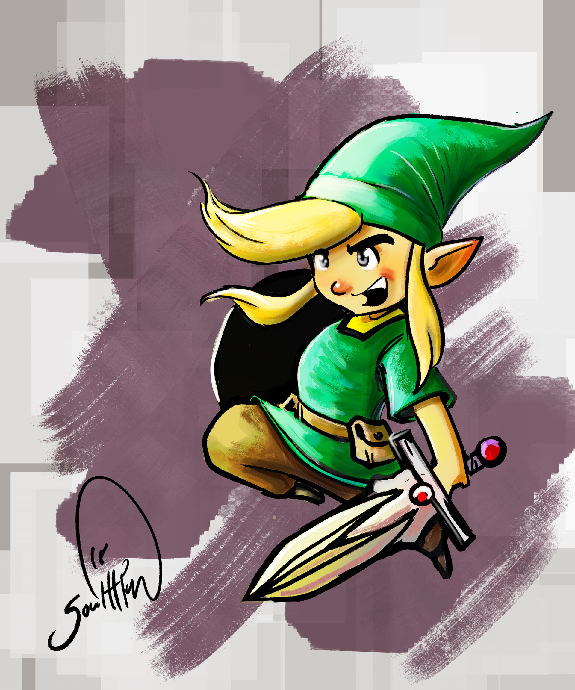 ArtStation - legend of zelda