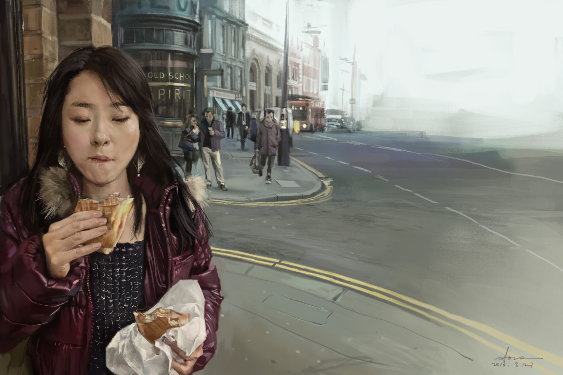 ArtStation - On the street