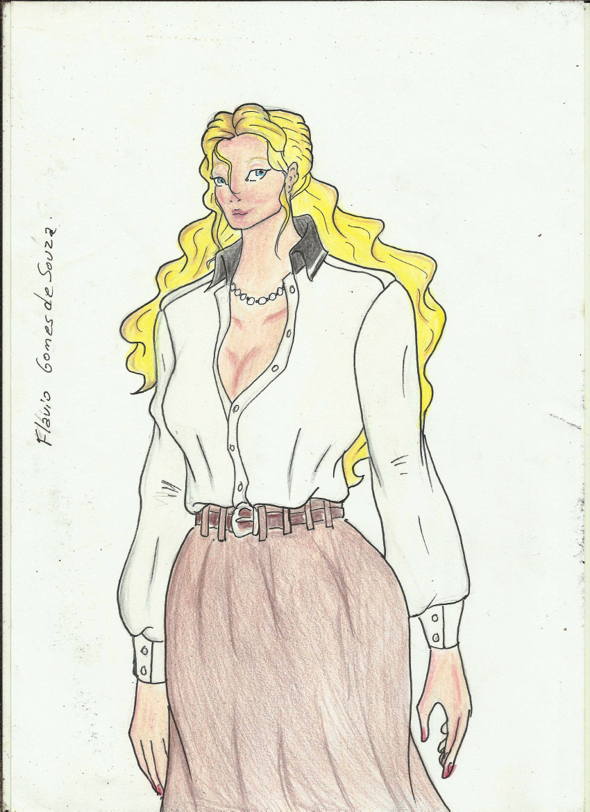 ArtStation - Dame painted