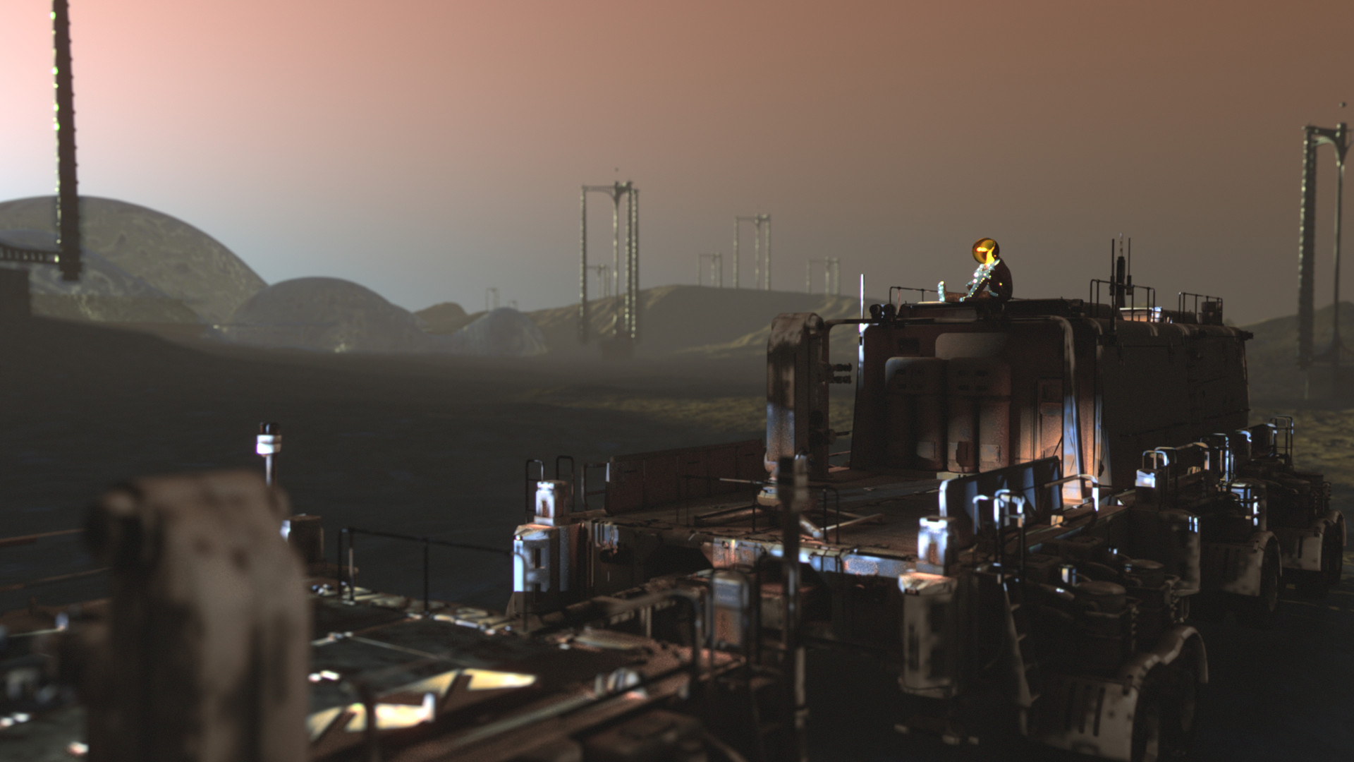 ArtStation - Mars Home Planet