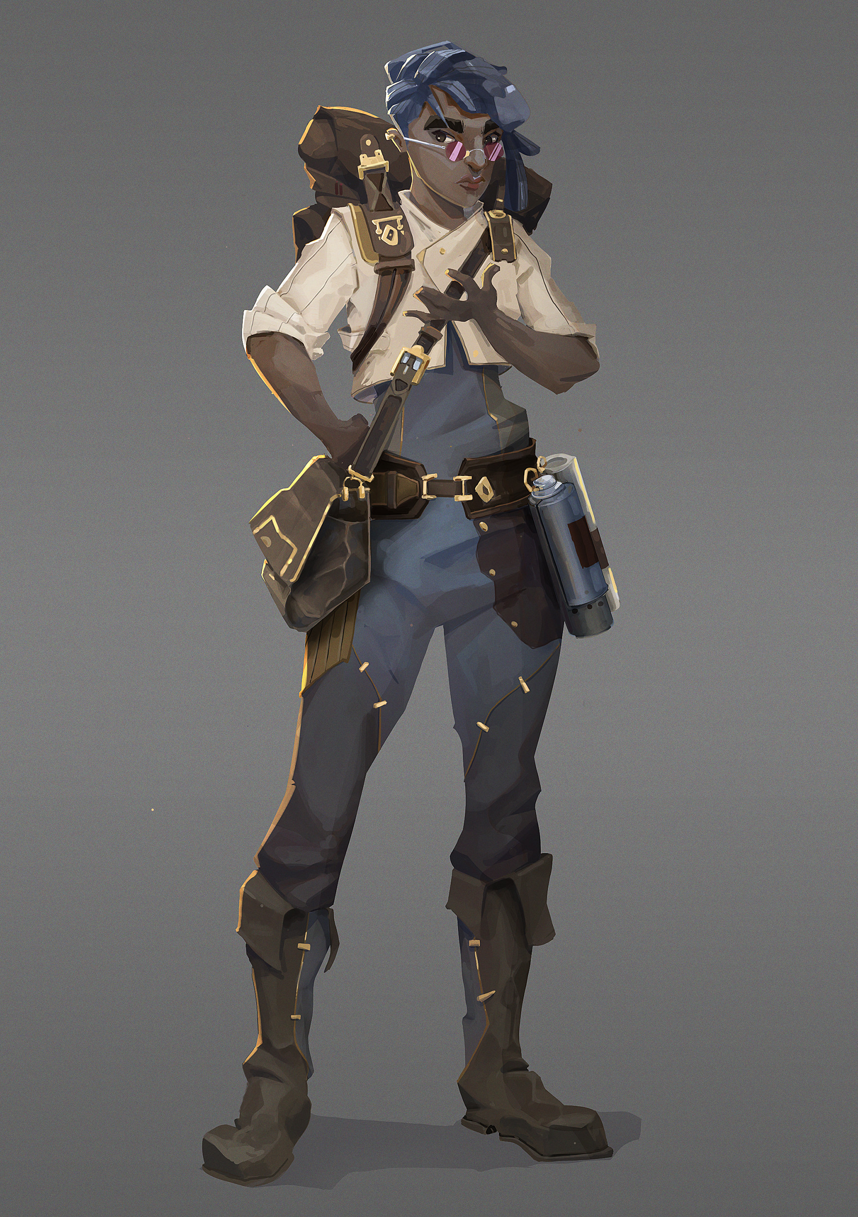 ArtStation - Character Design Challenge - Backpacker