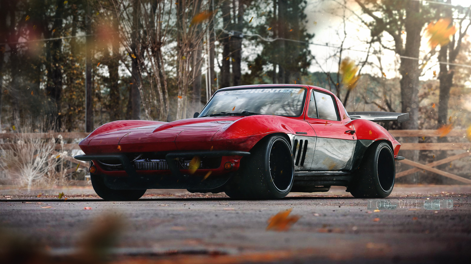 TOO WHEELED - corvette