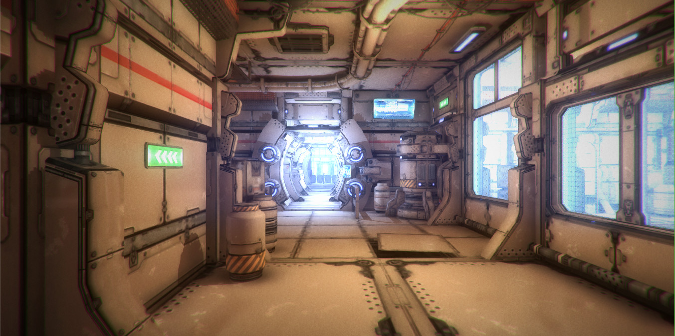 ArtStation - Laboratory - Level design for VR