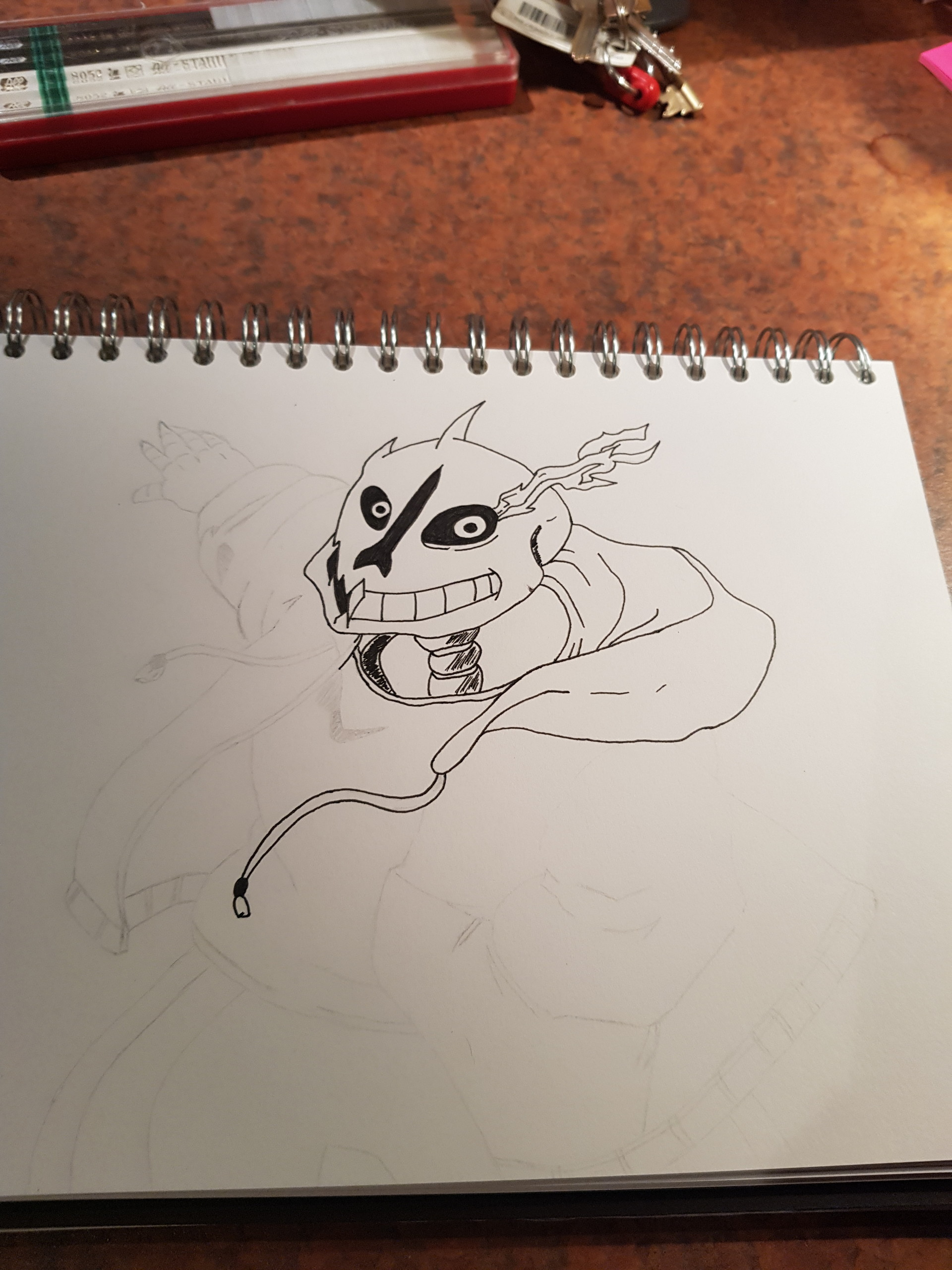 how to draw undertale characters dragon