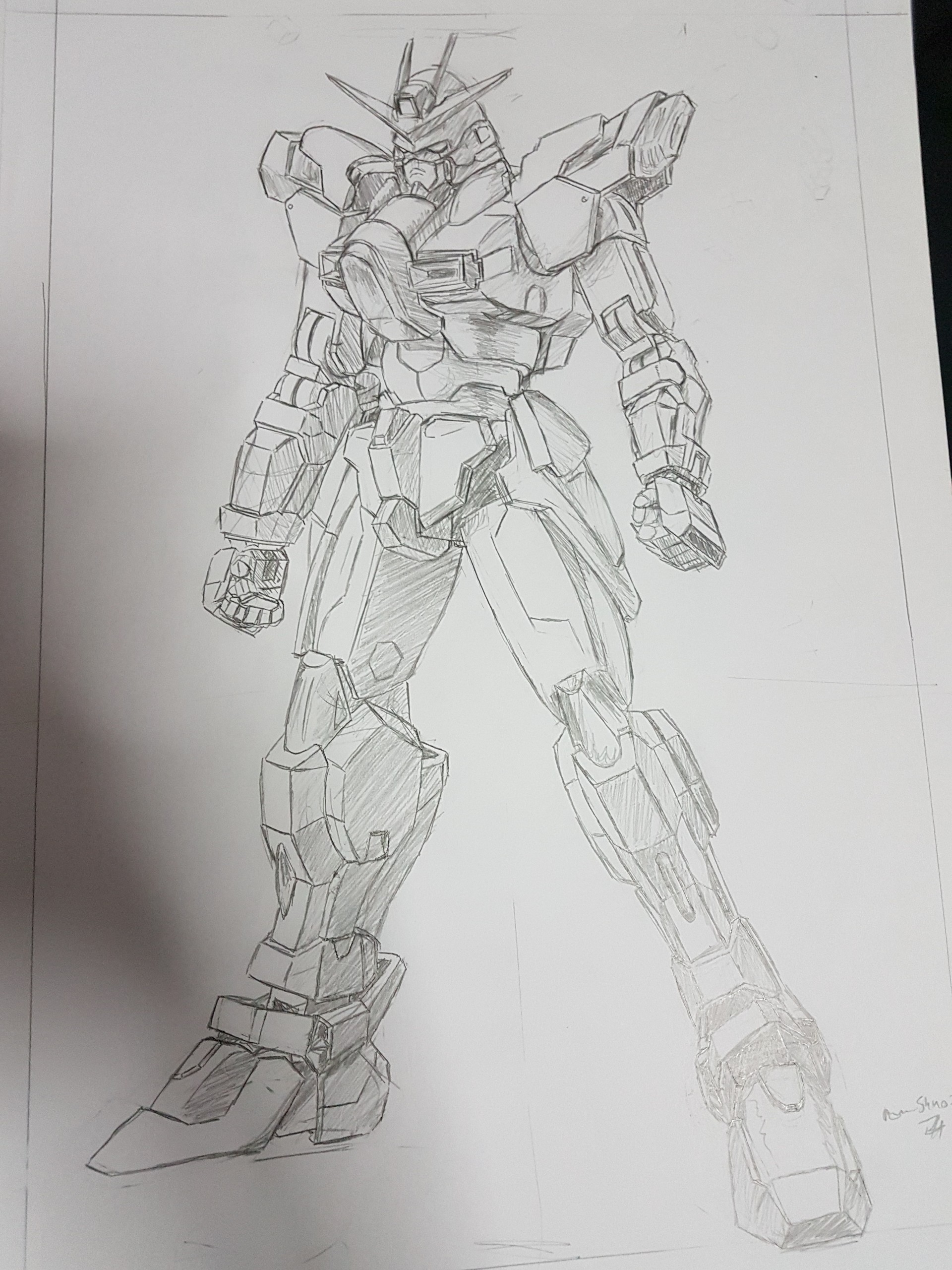 how to draw gundam