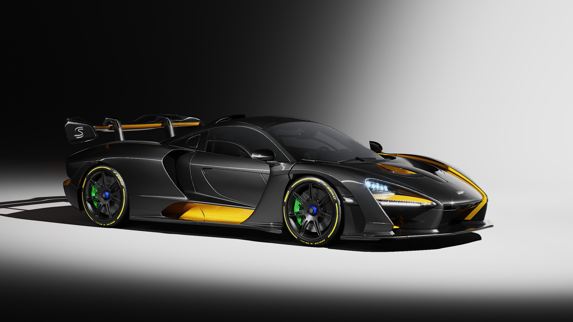 ArtStation - McLaren Senna MSO Render